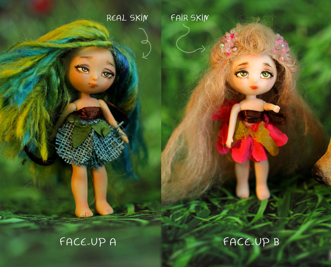 [NYMPHEAS DOLLS] Tea Spoon Mini doll
